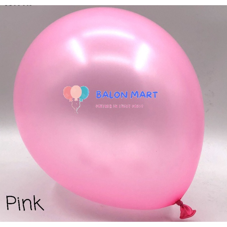 Jual Balon Latex Metallic 12 Inch (Satuan) | Shopee Indonesia