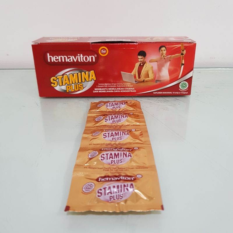 Jual Hemaviton Stamina Plus (PER STRIP @ 5 TABLET) | Shopee Indonesia