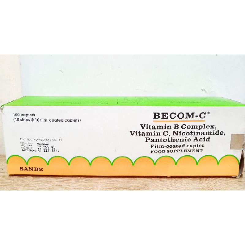Jual BECOM C 10 KAPLET BECOM-C | Shopee Indonesia
