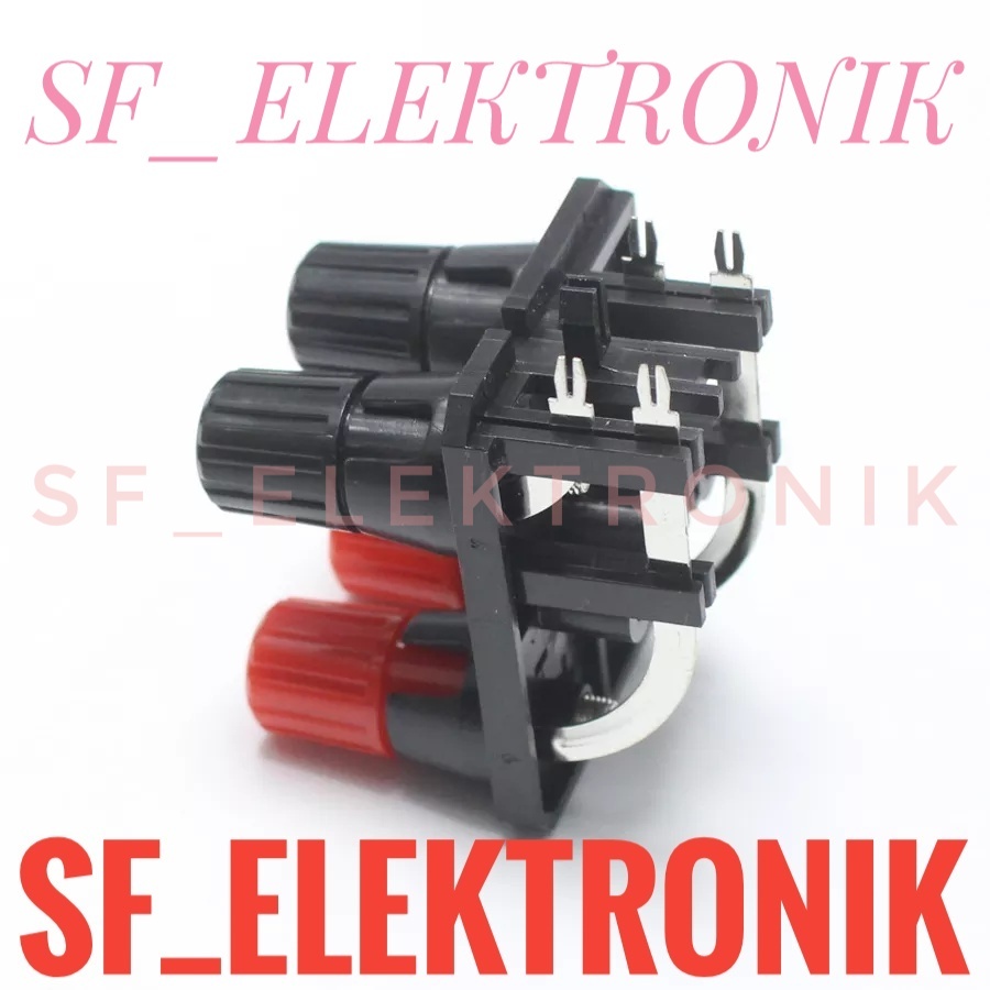 Jual Terminal Soket Speaker Box HK-201 Bell 4 PIN | Shopee Indonesia