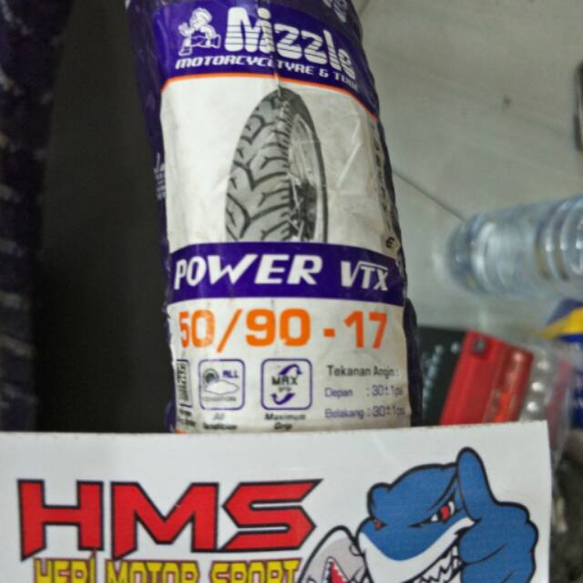 Jual Ban Luar Mizzle 50 90 17 Power Vtx Ban Luar Mizzle 200-17 Power ...