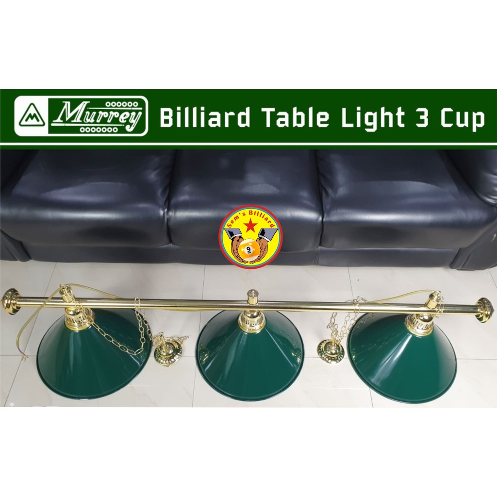 Jual Lampu Meja Billiard 3 Kap hitam - lampu billiard - billiard ...