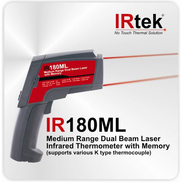 Jual Thermometer Infrared IRtek IR-180ML | Shopee Indonesia
