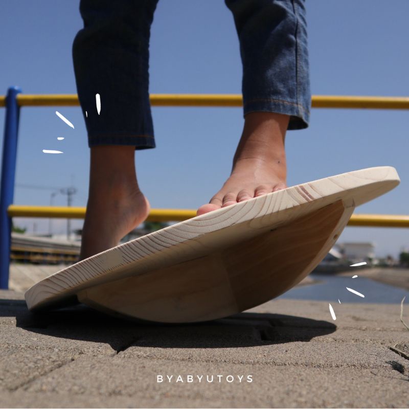 Jual papan keseimbangan bulat mini balance board | Shopee Indonesia