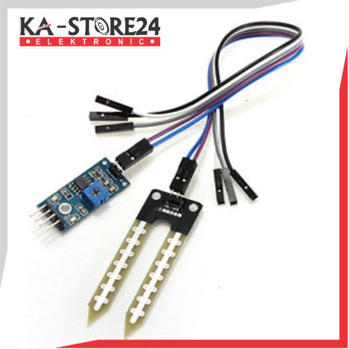 Jual Soil Moisture Hygrometer Detection Humidity Sensor Module - Sensor ...