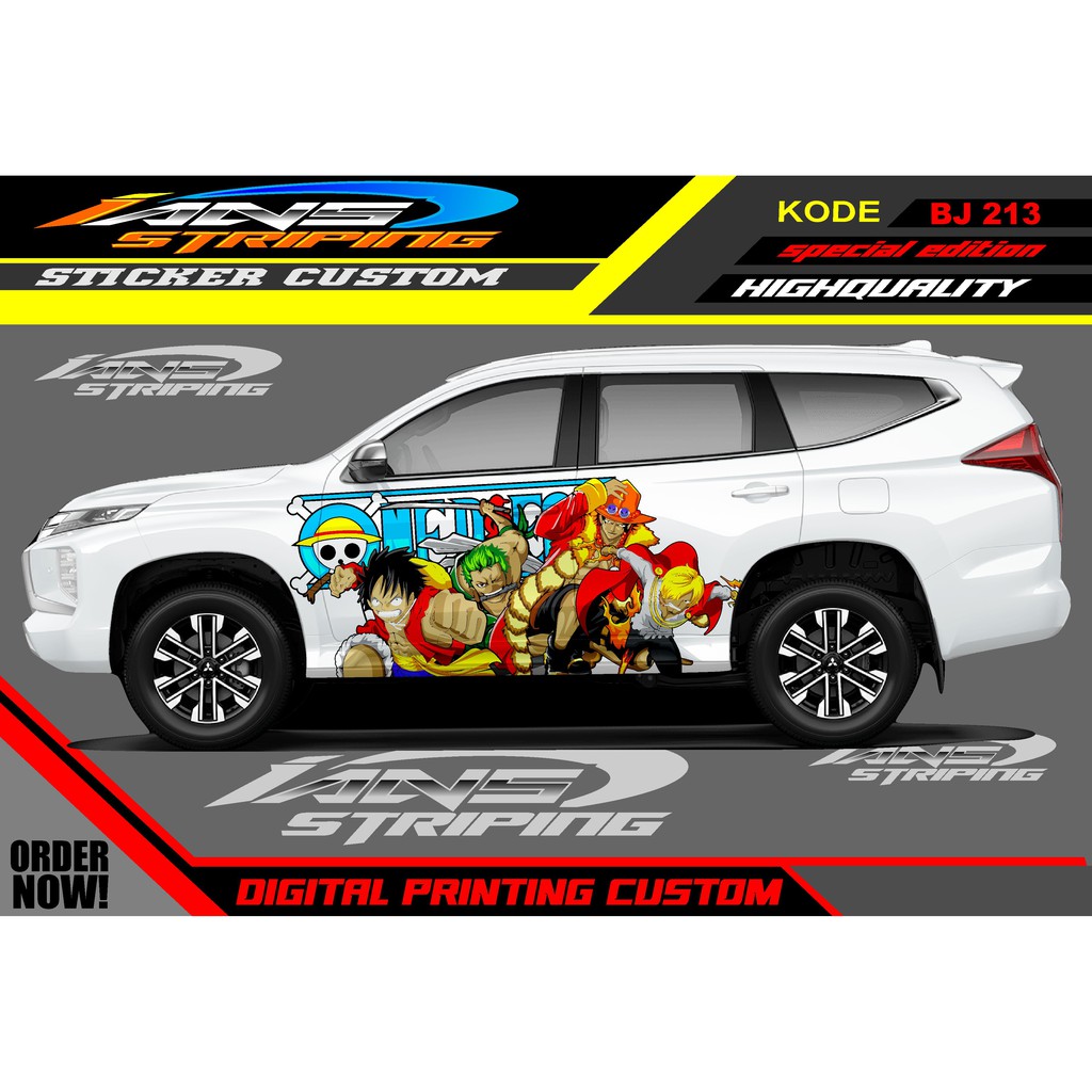 Jual STIKER VARIASI MOBIL PAJERO, INNOVA, FORTUNER | Shopee Indonesia