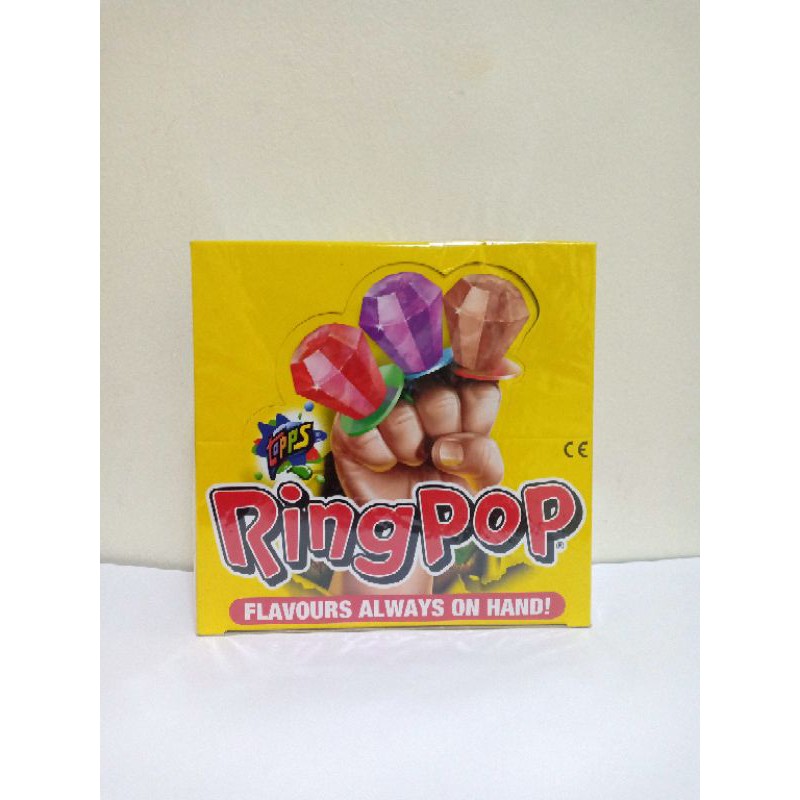 Jual Permen Cincin/Ring Pop Candy 1dus(box) 24pcs | Shopee Indonesia