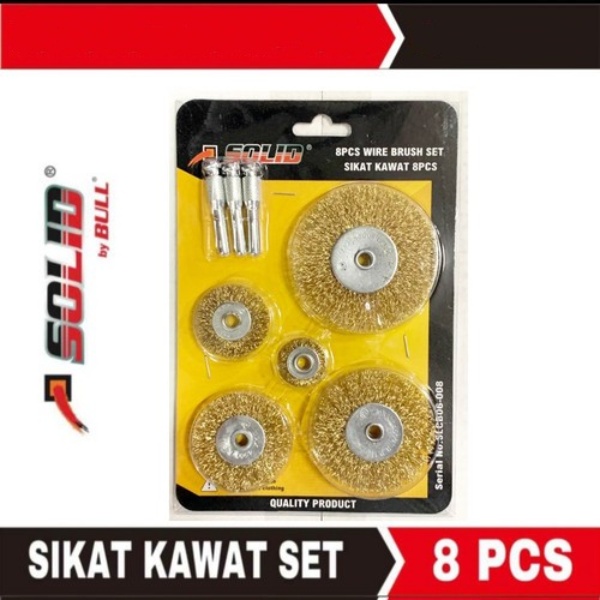 Jual Sikat Kawat Piring Mini Grinder SET 8pcs SOLID Penyikat Die Grinda ...