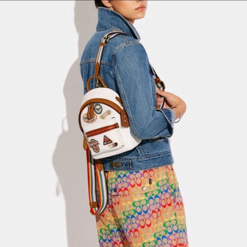 Jual coach backpack varsity | Shopee Indonesia