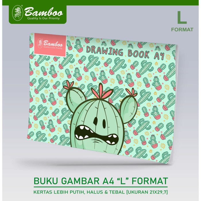 Jual Sketsagambar- Bamboo Buku Gambar/Drawing Book L Format Uk: A4 - 10 ...