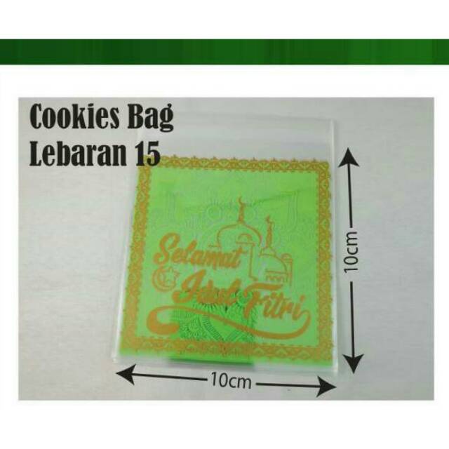 Jual Plastik Cookies Lebaran Plastik Packaging Kue Roti Plastik Bungkus ...