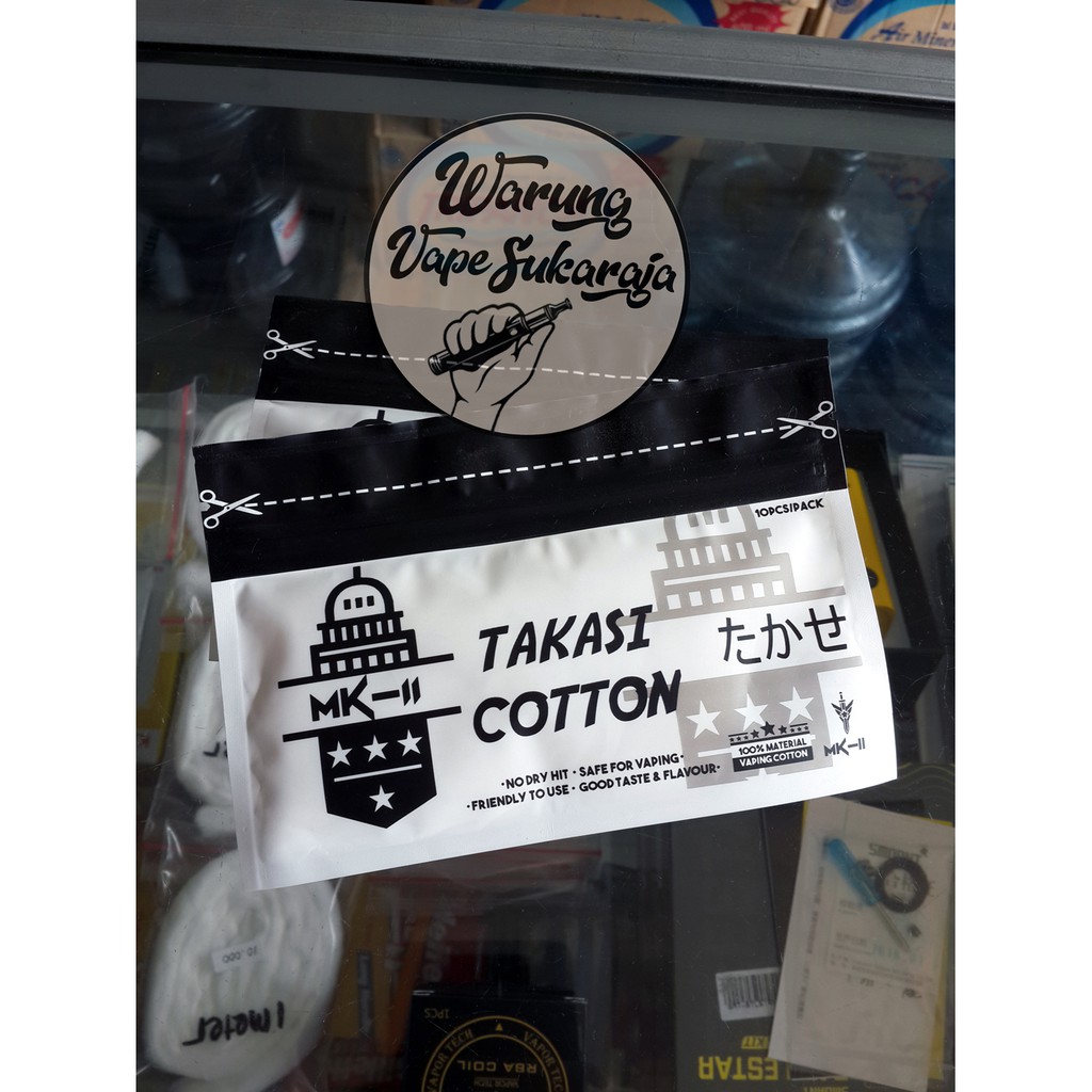 Jual TAKASI COTTON by MK-II (Made In Germany) | Shopee Indonesia
