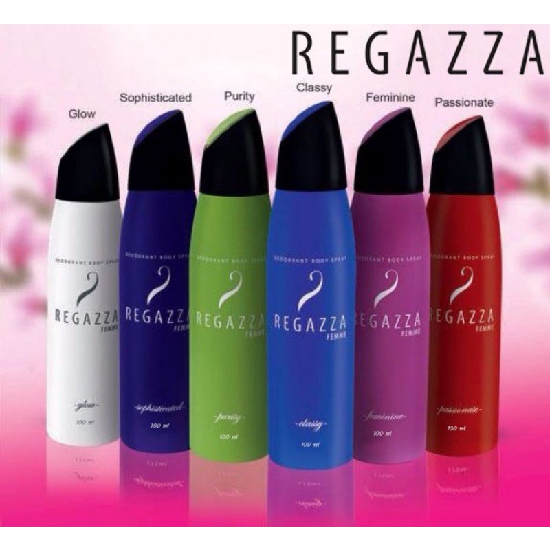 Jual Regazza Deodorant Body Spray 100 ml - 100% ORI | Shopee Indonesia