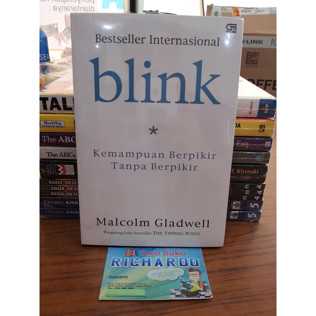 Jual Buku Blink --- Malcolm Gladwell | Shopee Indonesia