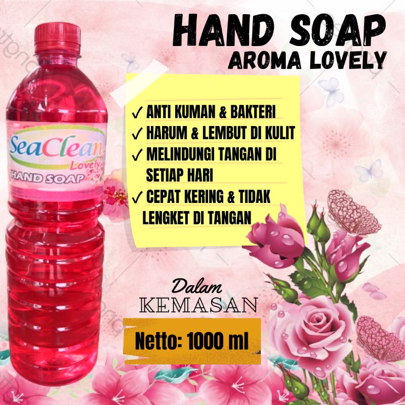 Jual Sabun Cuci Tangan SeaClean 1000 ml | Shopee Indonesia