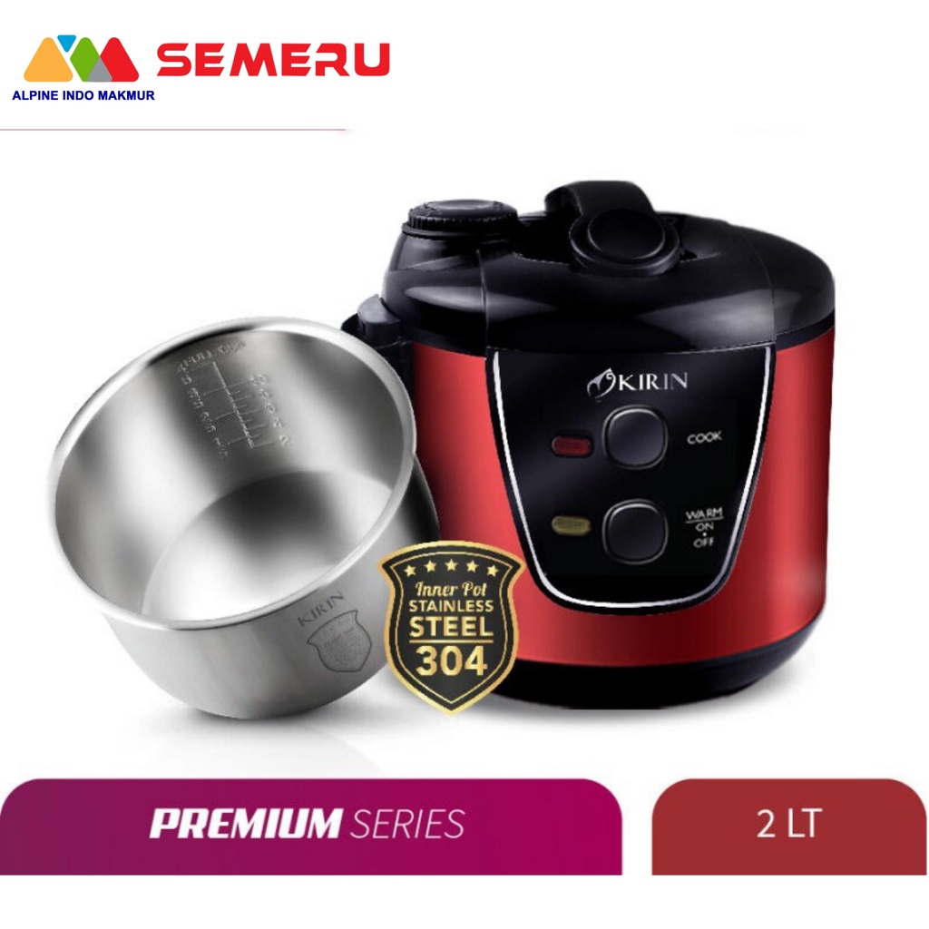 Jual KIRIN RICE COOKER 2 L KRC-389 | Shopee Indonesia