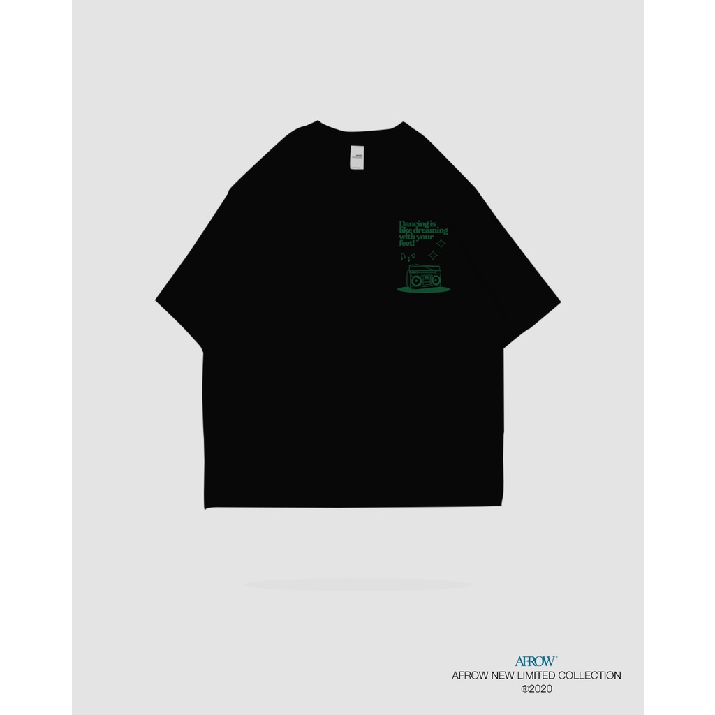 Jual Baju Kaos Unisex DANCING RADIO | Shopee Indonesia