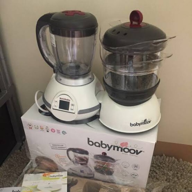 Jual Babymoov Nutribaby Mpasi Food Processor PRELOVED | Shopee Indonesia