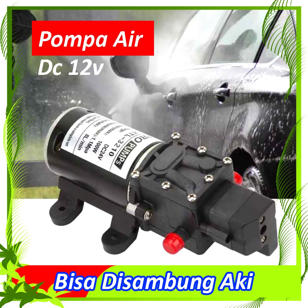 Jual Pompa Air Dc 12v / Dinamo Pump Sprayer / Cuci Mobil / Motor / Ac ...