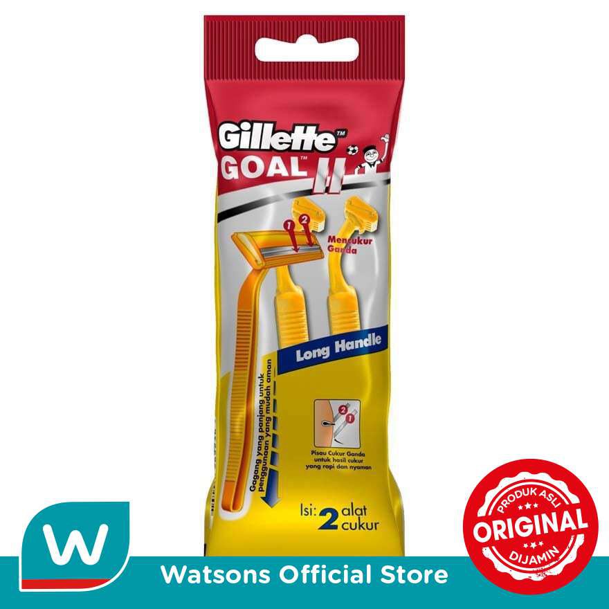 Jual Gillette Goal 2 Razor 2s ( Isi 2 ) | Shopee Indonesia