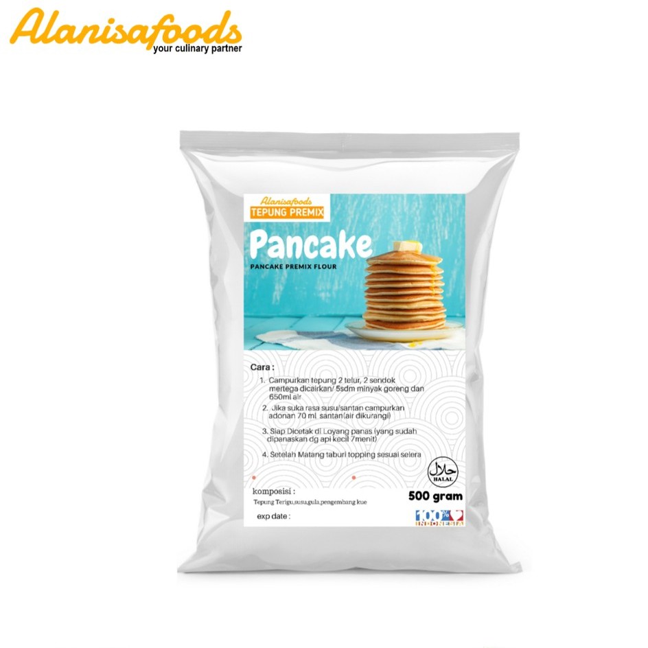 Jual TEPUNG INSTAN PANCAKE SUPER ENAK 500GR | Shopee Indonesia