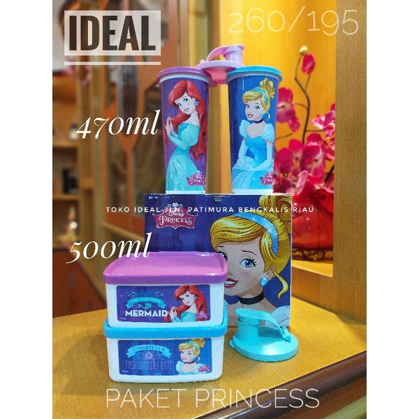 Jual TUPPERWARE PAKET PRINCESS ( Kotak Makan Anak ) | Shopee Indonesia