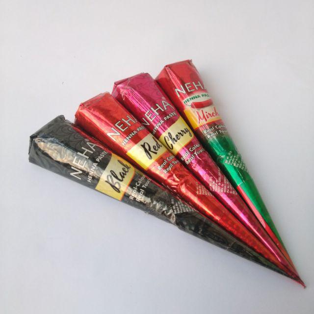 Jual NEHA HENNA CONE BPOM- Temporary Hand Painting - HENNA TANGAN KUKU ...