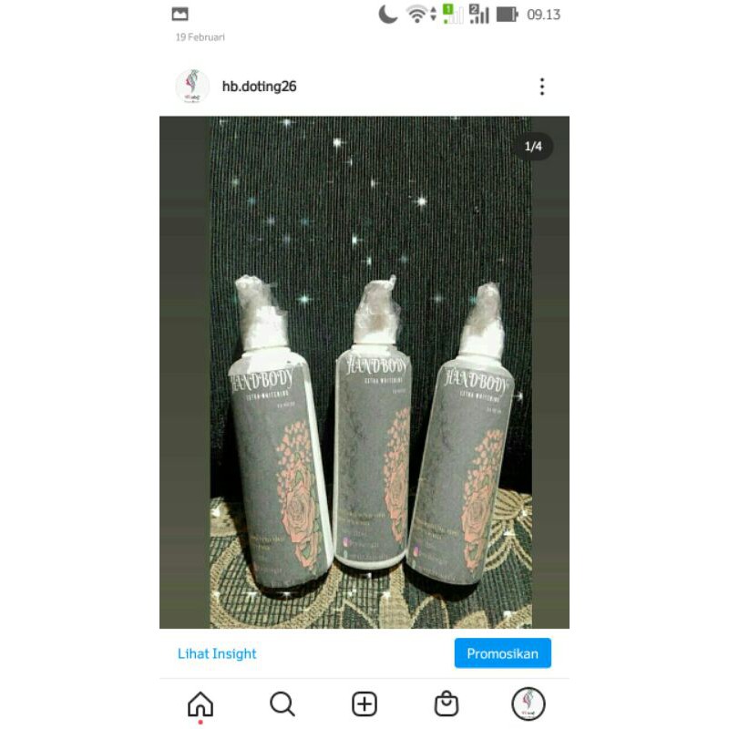 Jual Hanbody extra whitening ( Aman Seluruh tubuh ) | Shopee Indonesia