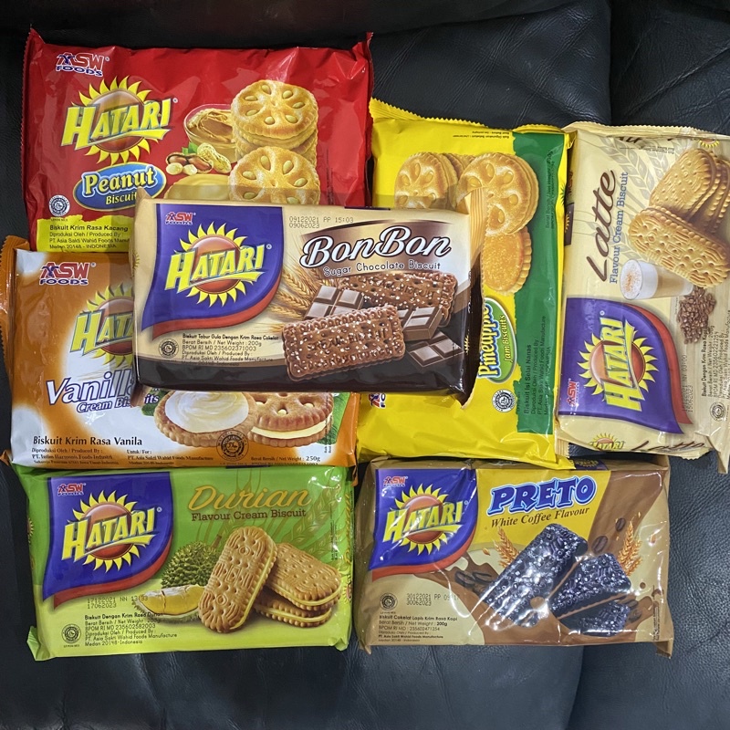 Jual Promo Roti Crackers Biskuit ASW Foods Hatari 8 Rasa Hampers ...