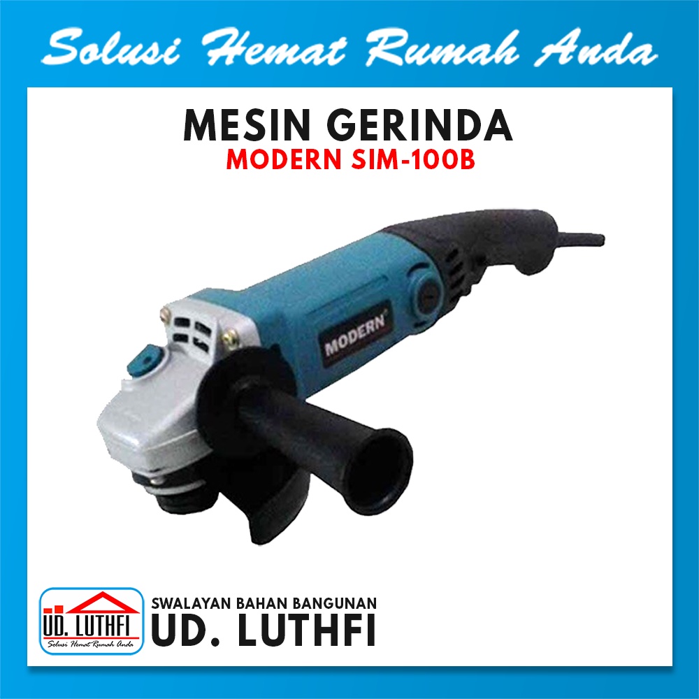 Jual Mesin Gerinda Modern SIM100B / Gerinda Tangan Modern SIM 100 B ...