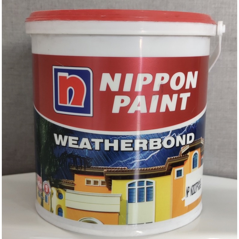 Jual Cat tembok exterior Nippon Paint Weatherbond 2,5 liter / 2.5 ltr ...
