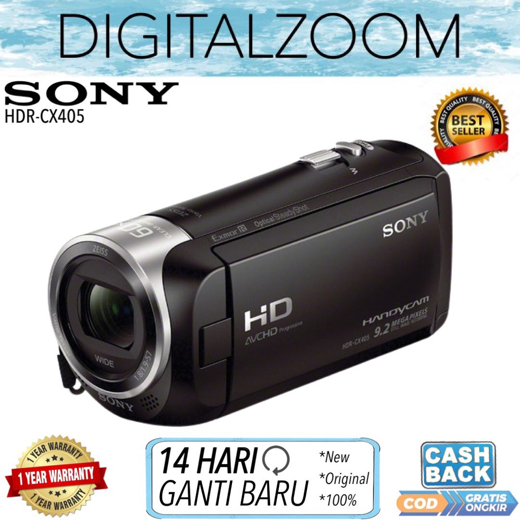 Jual Sony HDR-CX405 - Handycam Sony CX405 - Camcorder Sony CX405 ...