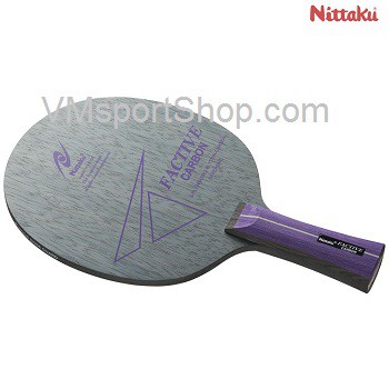 Jual Nittaku Factive Carbon - Kayu Blade Bat Bet Pingpong Tenis Meja | Shopee Indonesia