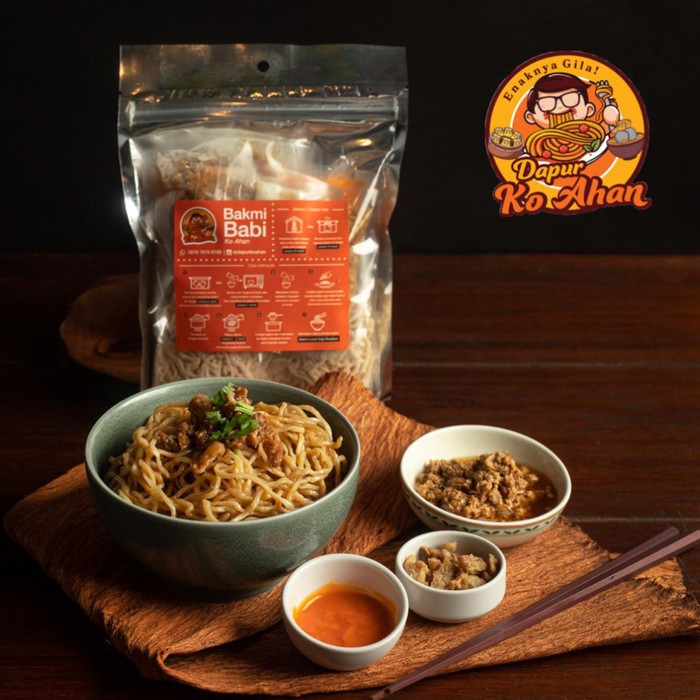 Jual Bakmi / Bakmie / Mie Babi Ko Ahan Frozen Pack isi 2 porsi | Shopee Indonesia