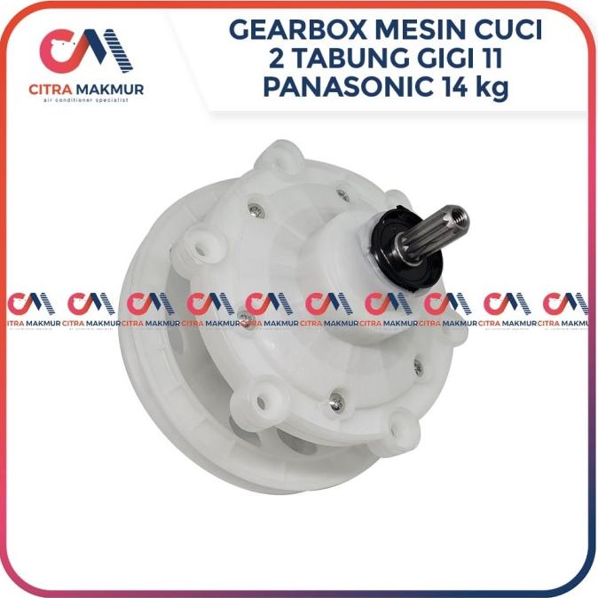 Jual Gearbox Mesin Cuci 2 tabung Panasonic Gear box NA 140 145 Series ...