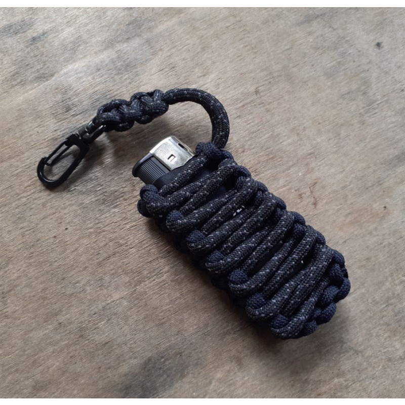 Jual Wadah korek Prusik Paracord Case Pouch Lighter korek gas Cricket ...