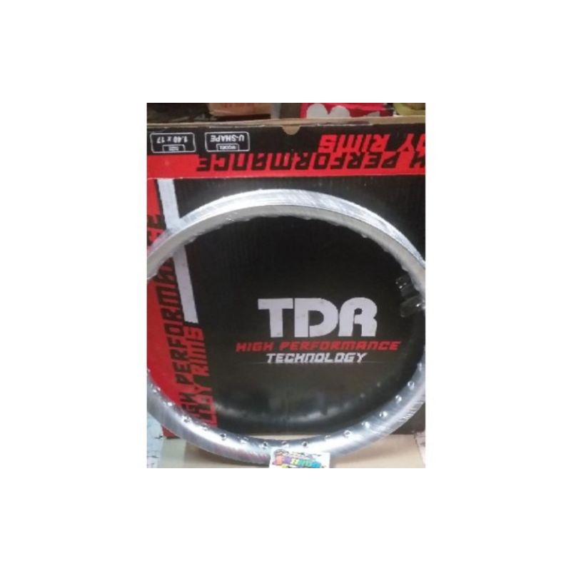 Jual Velg TDR U Shape 140 Ring 17 Silver (Harga 1 biji) | Shopee Indonesia