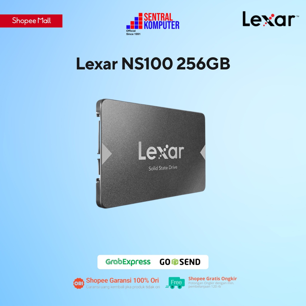 Jual SSD Lexar NS100 256GB | Shopee Indonesia