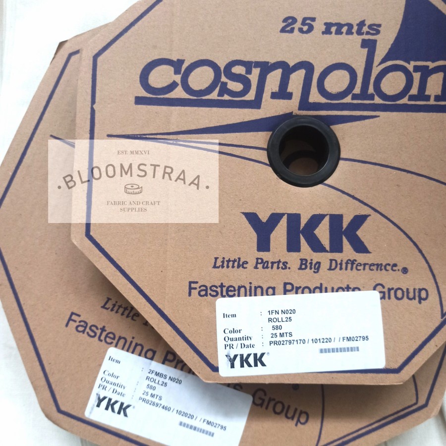 Jual Roll Velcro YKK 20mm Cosmolon 2cm Magic Tape 20 mm 2 cm Hook Loop ...