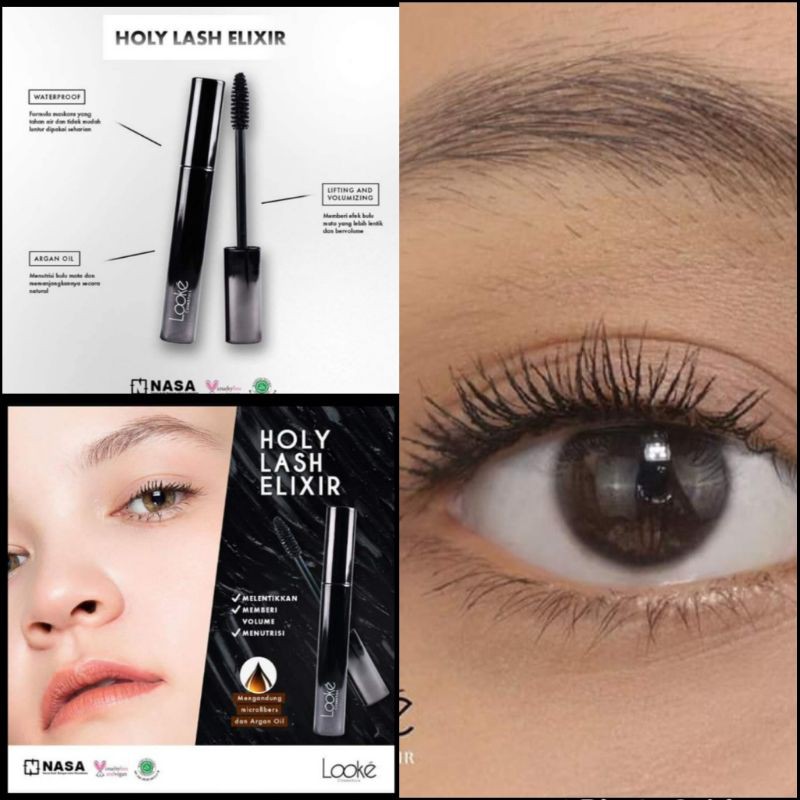 Jual HOLY LASH ELIXIR (MASKARA BY LOOKE NASA) | Shopee Indonesia