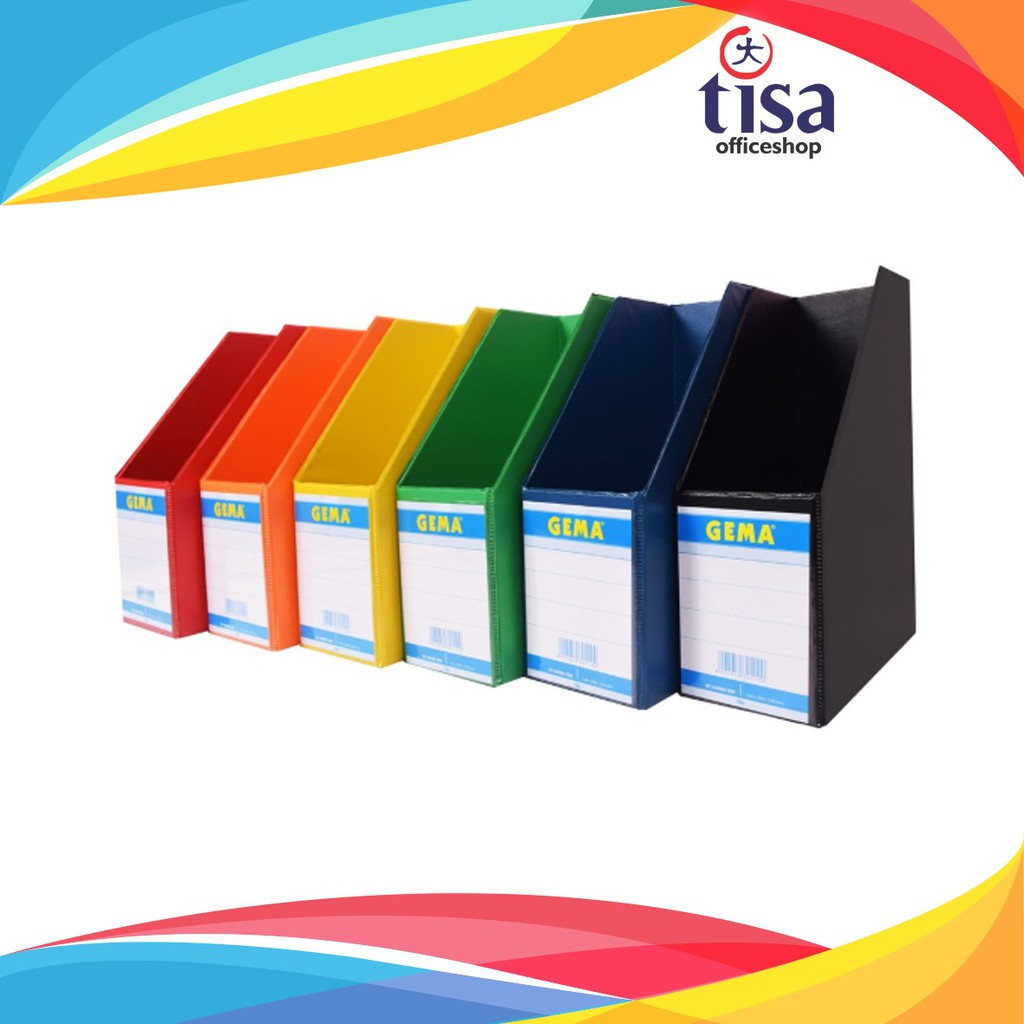 Jual Box File Jumbo PVC Gema- Aneka warna | Shopee Indonesia