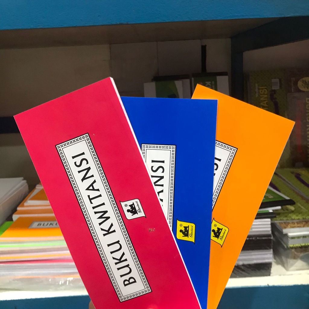 Jual STANDARD - BUKU KWITANSI / KWITANSI BESAR 70 LEMBAR | Shopee Indonesia