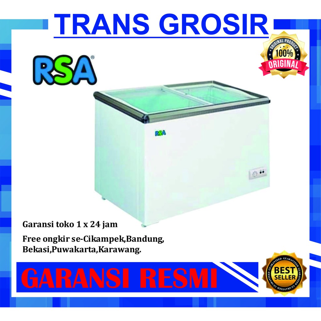 Jual Chest Freezer RSA XS200/ XS 200 / XS-200 Freezer Box | Shopee ...