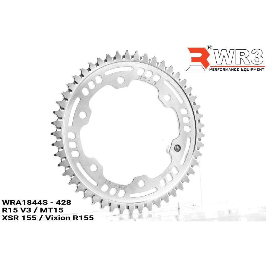 Jual Gear Belakang WR3 Yamaha R15 V3 MT15 XSR 155 Vixion R 155 WRA 1844 ...