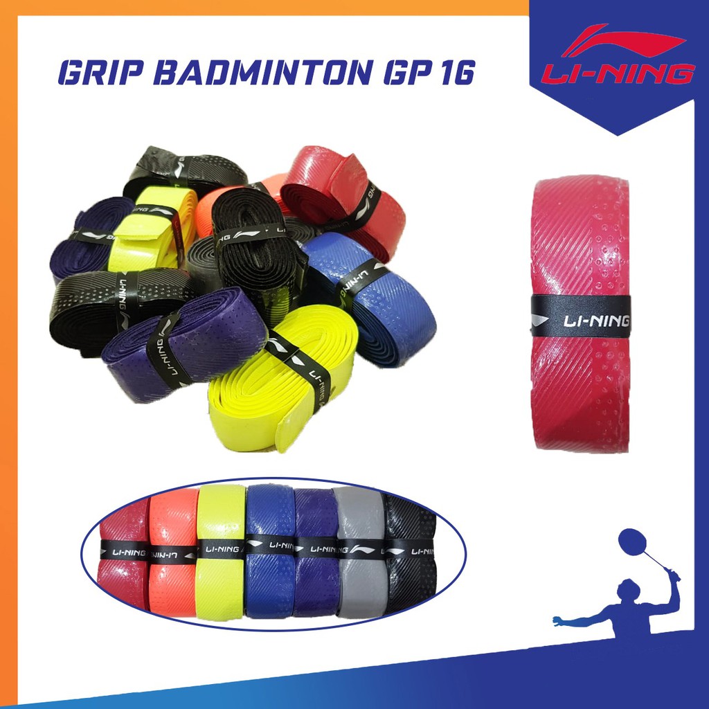 Jual Lining GP 16 Grip Badminton Original | Shopee Indonesia