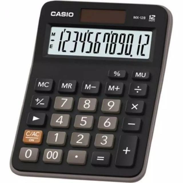 Jual Casio MX-12 B - Kalkulator Meja # Desktop Calculator MX12B ...