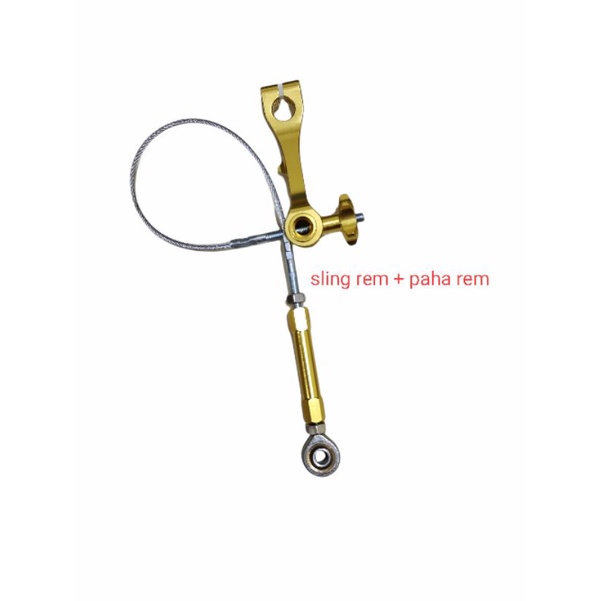 Jual SLING REM/TALI KAWAT REM BELAKANG TROMOL UNDERBONE PLUS PAHA REM ...