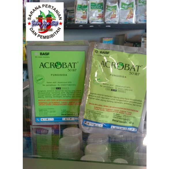 Jual FUNGISIDA ACROBAT 50 WP 40 GR | Shopee Indonesia