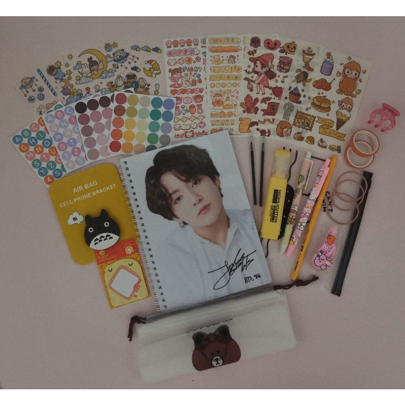 Jual Notebook diary BTS / Notebook spiral BTS / diary jurnal agenda ...