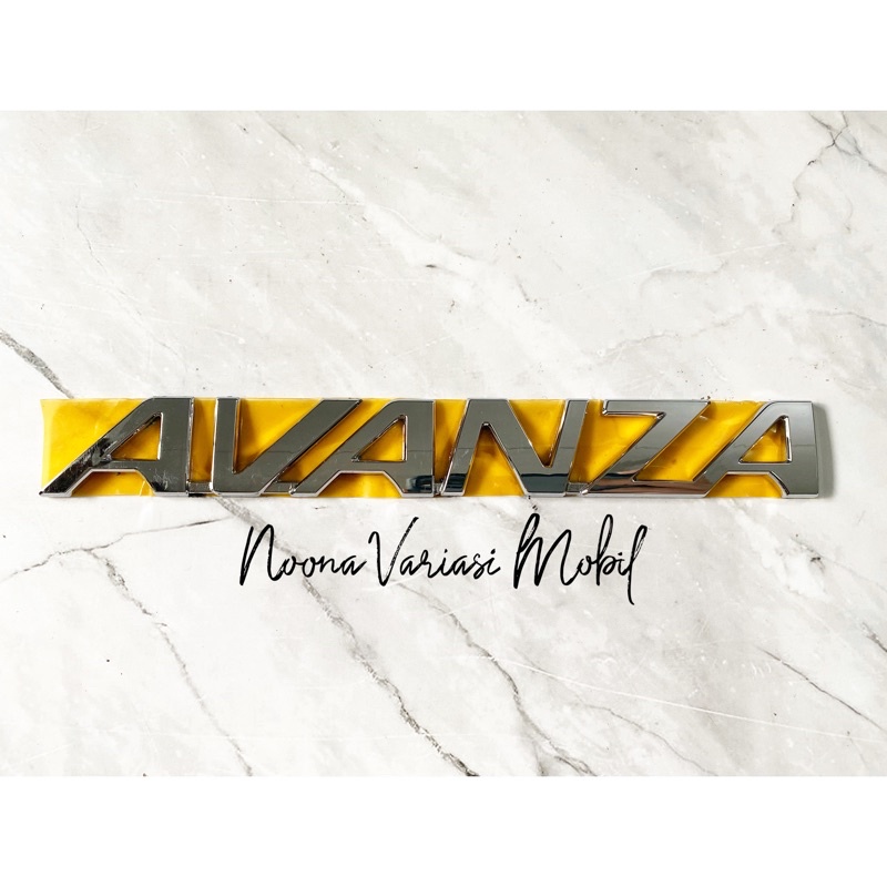 Jual Logo Emblem Tulisan Avanza Veloz 2022 | Shopee Indonesia
